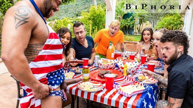 Biphoria Hot Af 4th Of July Bi Orgy Pool Party Xxx Video E Film